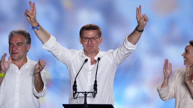 Spain election: Conservative party poised to narrowly win but without ...