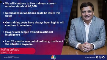 TCS says hiring will be low this fiscal but won’t stop, maintains ...