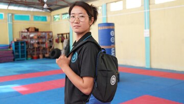 With her coach in South Korea, Taekwondo star Rupa Bayor is getting ...
