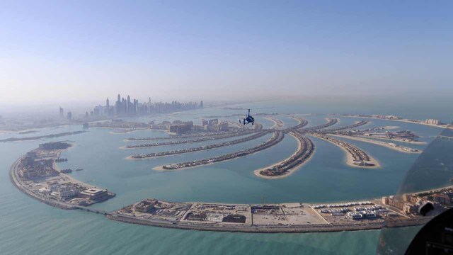AeroGulf helicopter crashes into sea off Dubai coast, search for crew ...
