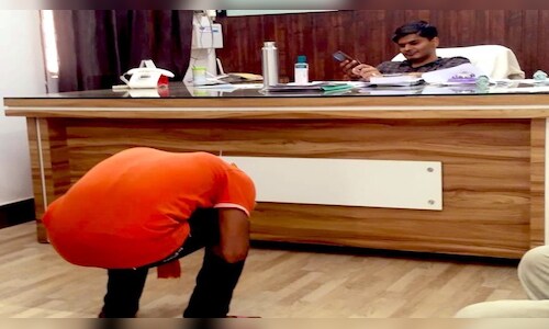 Man seen squatting at Bareilly SDM's office as punishment, official removed - CNBC TV18