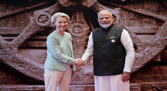 G20 Summit: PM Modi welcomes world leaders at Bharat Mandapam against Konark Wheel backdrop ...