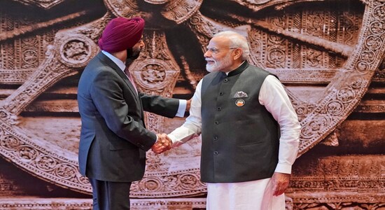 G20 Summit: PM Modi welcomes world leaders at Bharat Mandapam against Konark Wheel backdrop ...