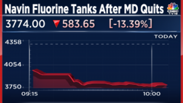 Navin Fluorine share price: Stock slumps 13% after Radhesh R Welling ...