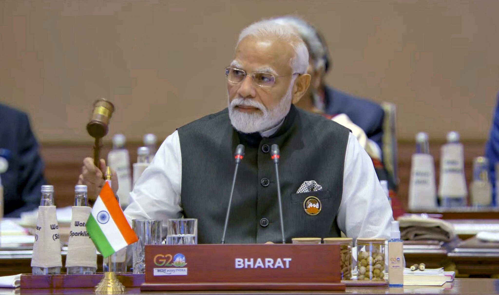 PM Modi addresses G20 inaugural session as leader representing 'Bharat'