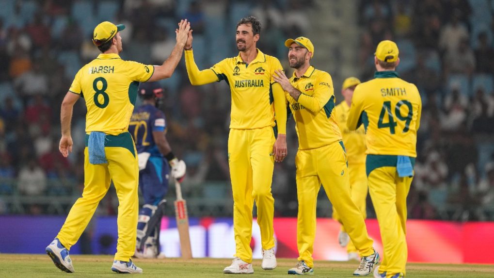AUS vs SL World Cup 2023: Australia opens account with convincing ...