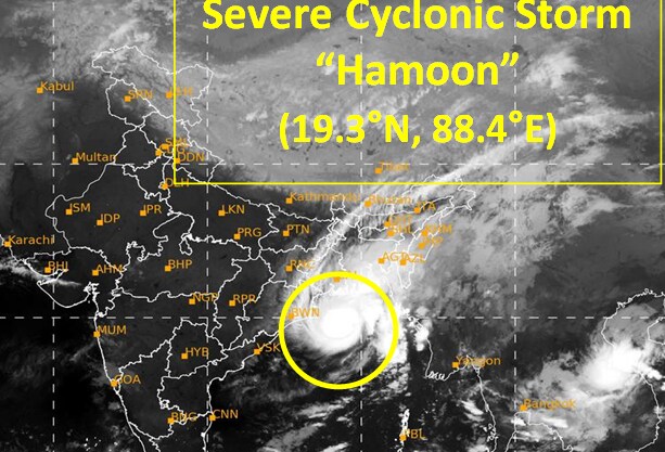 ‘Hamoon’ intensifies into severe cyclone, no major impact likely in Odisha