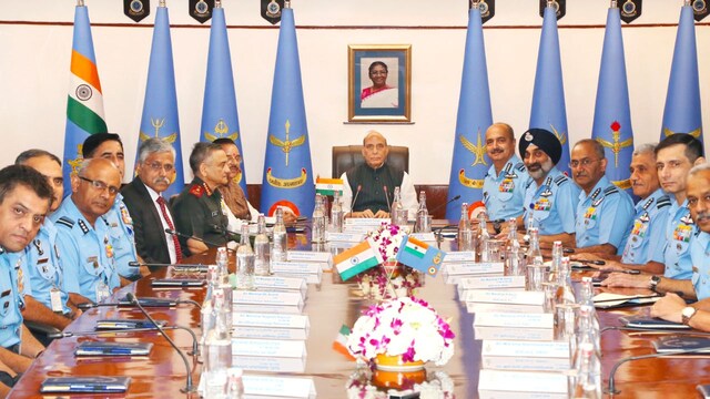 Rajnath Singh urges IAF Commanders to assess geopolitical changes ...