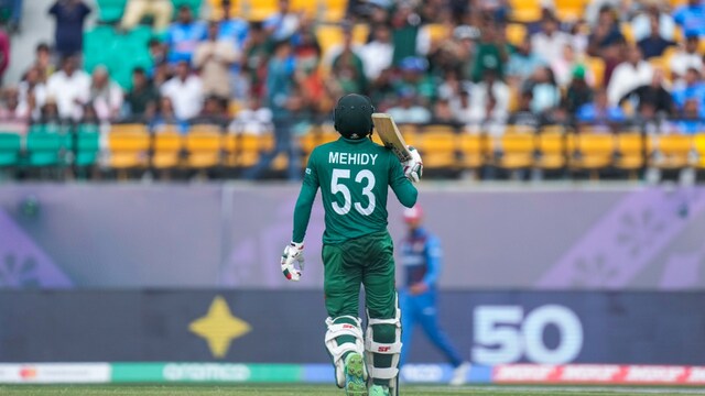 Mehidy Hasan Miraz's all-round skills makes a big impact for Bangladesh ...