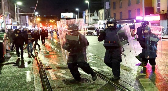 Dublin riot: Over 30 arrested as violence erupts after knife attack on ...