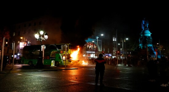 Dublin riot: Over 30 arrested as violence erupts after knife attack on ...