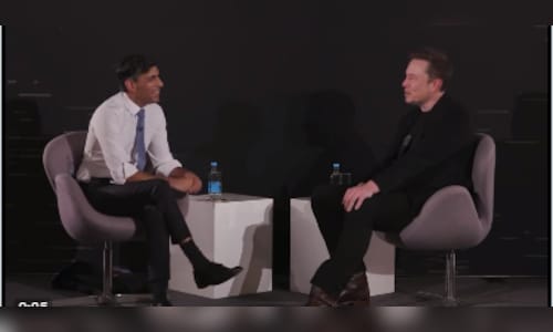 Elon Musk and Rishi Sunak chat China, killer robots and the meaning of ...