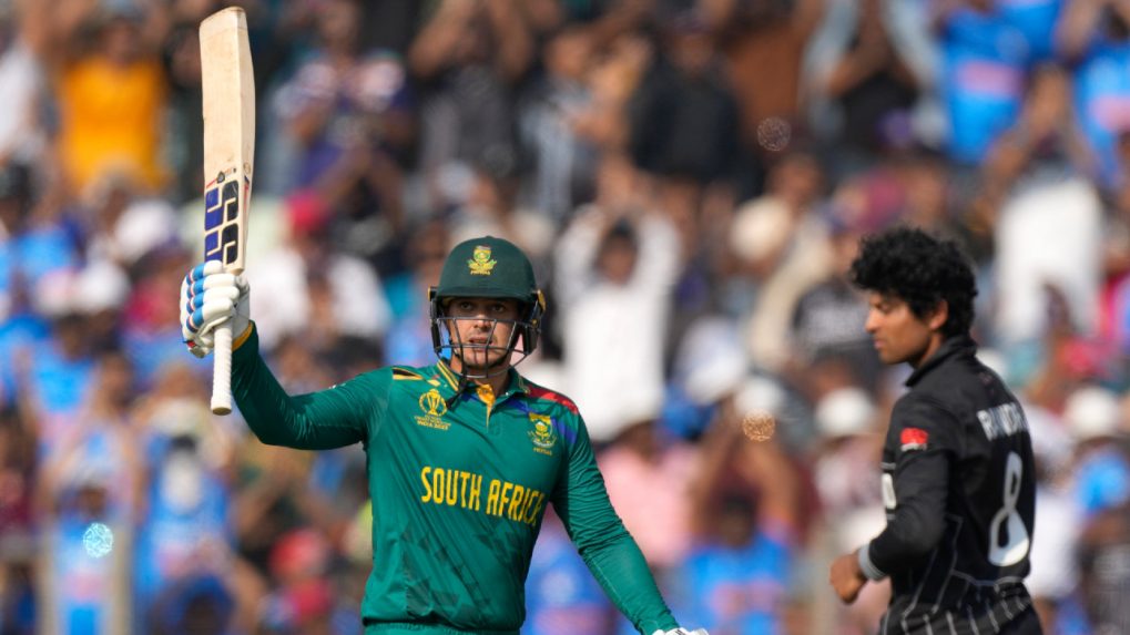 Quinton de Kock hits hundred versus New Zealand, completes fourth ...