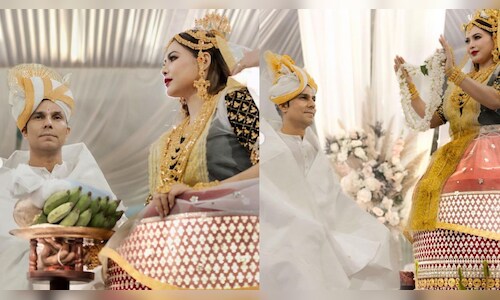 WATCH: Randeep Hooda, Lin Laishram tie knot in traditional Meitei ...