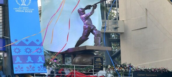 Watch: Sachin Tendulkar unveils his life-sized statue at Mumbai's ...