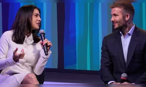 Sara Ali Khan and David Beckham talk about balancing work and life as ...