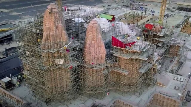 Watch: First Hindu temple in the United Arab Emirates to be inaugurated ...