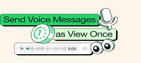 WhatsApp introduces View Once voice messages - CNBC TV18 WhatsApp introduces View Once voice messages - CNBC TV18