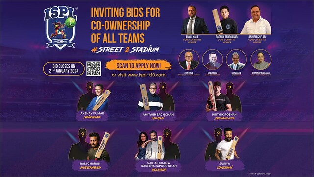 How to own a T10 cricket team: The India Street Premier League ...
