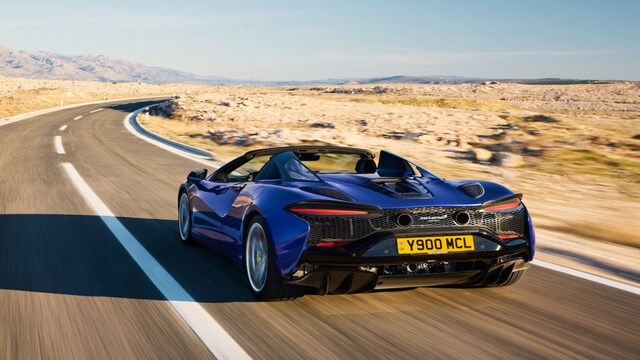 McLaren unveils Artura Spider, its lightest hybrid convertible supercar ...
