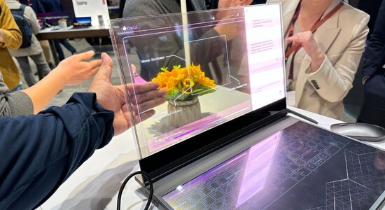 Lenovo unveils transparent laptop – A glimpse into the future with ...