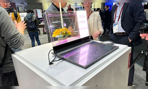 Lenovo unveils transparent laptop – A glimpse into the future with ...
