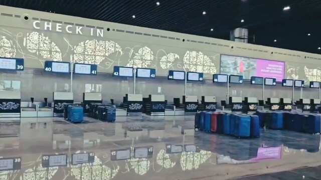Watch video: Lucknow Airport's swanky Terminal 3 construction reaches ...