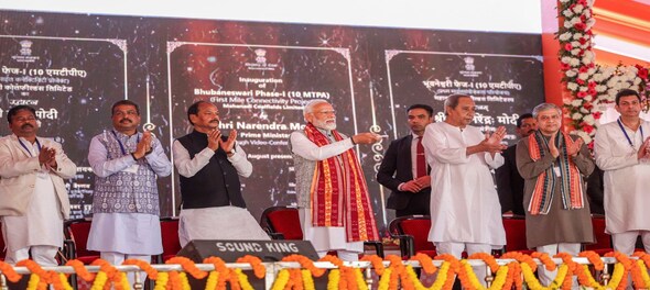 PM Modi lays foundation stone for first phase of NLC India's Talabira ...