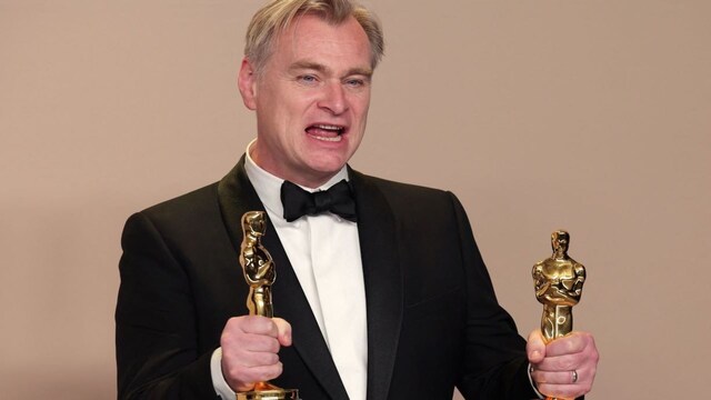 Christopher Nolan bags his first Oscar for ‘Oppenheimer’; Fans ...