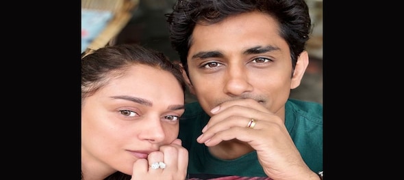 Actor Aditi Rao Hydari confirms engagement with Siddharth, couple shows ...