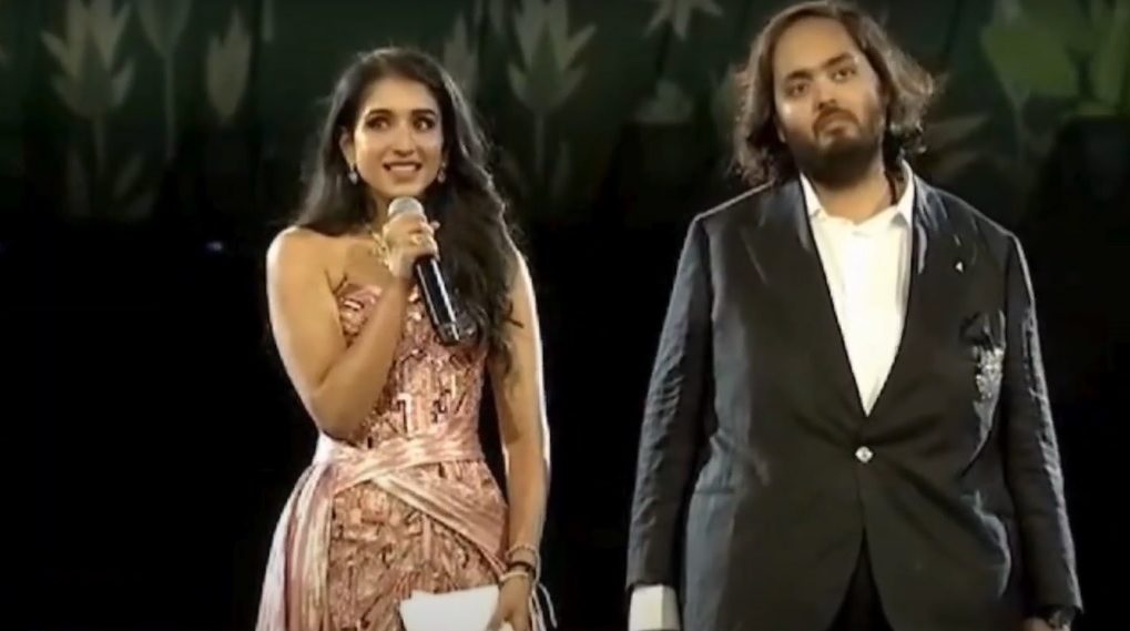 Watch | Anant Ambani and Radhika Merchant address guests on Day 2 of ...
