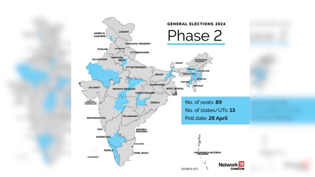 Lok Sabha Elections 2024: A look at the polling map of India - CNBC TV18