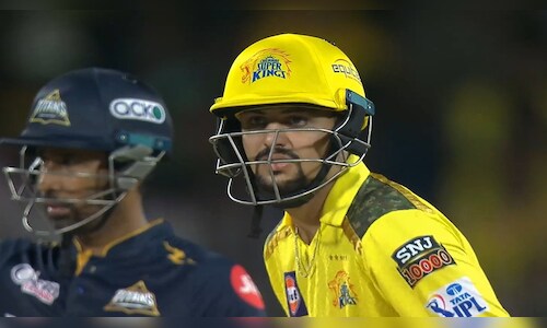 CSK vs GT: Who is Sameer Rizvi? UP youngster rips apart Rashid Khan in ...